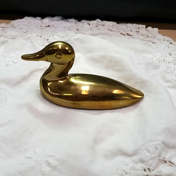 ROC TAIWAN | Accents | Vintage Roc Brass Duck | Poshmark